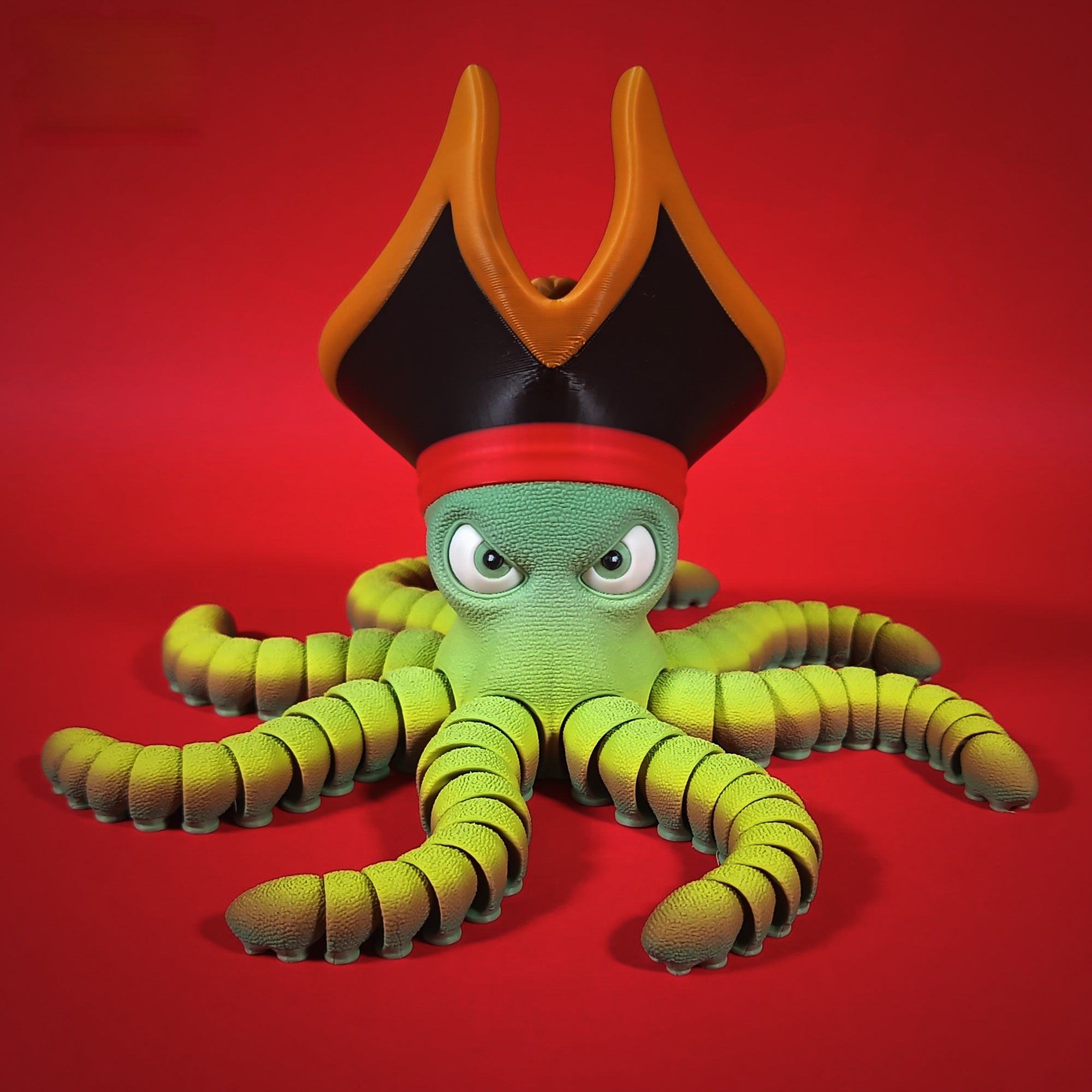 Flexible Pirate Octopus – Wacky Wonders 3d